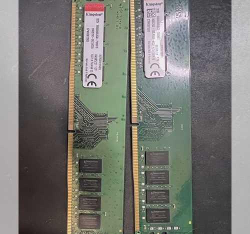 Оперативная память Kingston ddr4 2x8gb 2666mhz
