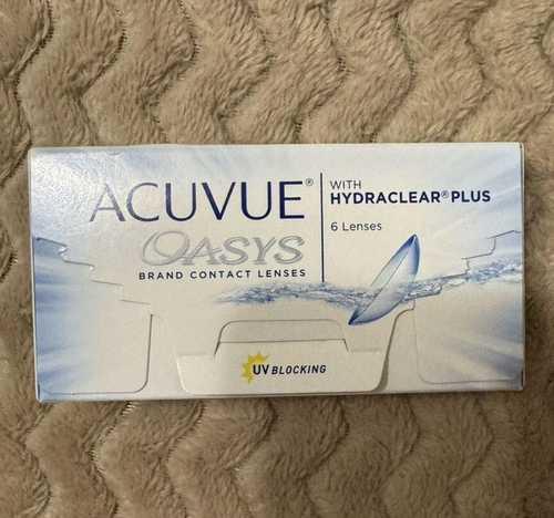 Двухнедельные контактные линзы Acuvue Oasys