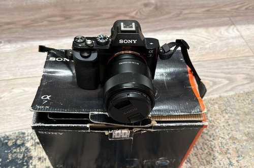 Камера Sony A7 Body + SEL50M28 FE 50mm F2.8 macro