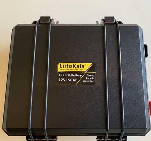 Aккумулятoр liitокаlа 12v 150A liFеPо4 гарантия 1г