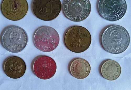 Разные иностранные монеты
