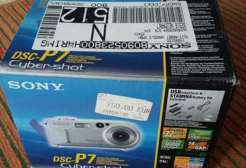 Фотоаппарат Sony Cyber-shot DSC-P7
