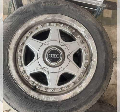 Диский с резиной audi 80