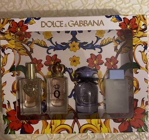 Dolce & Gabbana женский набор миниатюр, новый