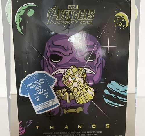 Funko POP Infinity War: Thanos (289) с футболкой