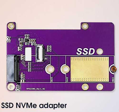 Адаптер ssd диска для Raspberry Pi 5