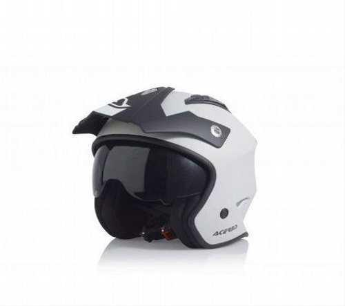 Мотошлем Acerbis JET-aria Silver-black