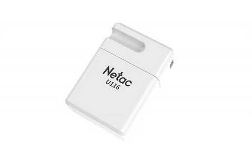 USB флешка Netac U116 32Gb white