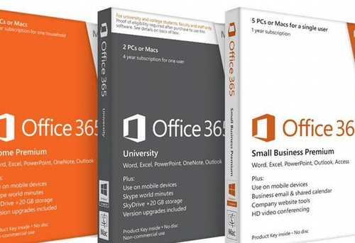 Подписка для Microsoft Office 365