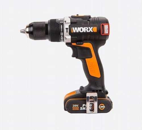 Дрель-шуруповерт ударная аккумуляторная worx WX373