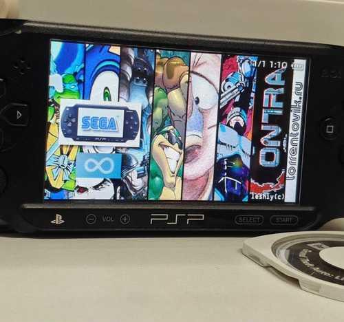 Sony psp e1008 прошитая