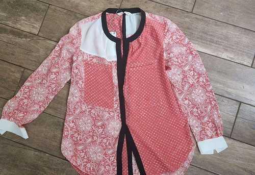 Шелковая блуза 44 Rebecca taylor