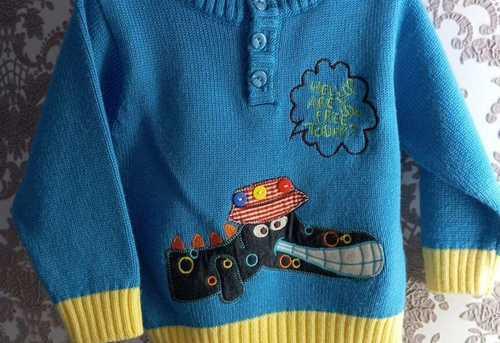 Свитер детский 80-86/ зимний свитер на мальчика