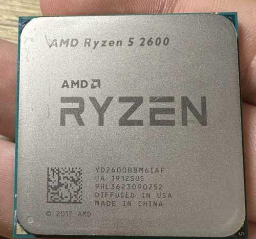 Процессор AMD ryzen 5 2600