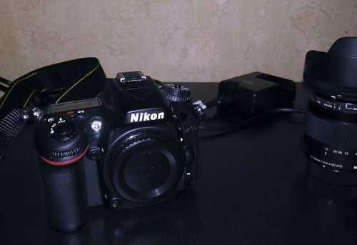 Nikon d7100 body + Sigma AF 17-70mm f/2.8-4 DC MAC