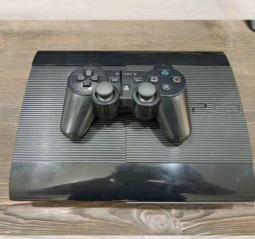 Sony Playstation 3 Super Slim 500gb не прошитая +