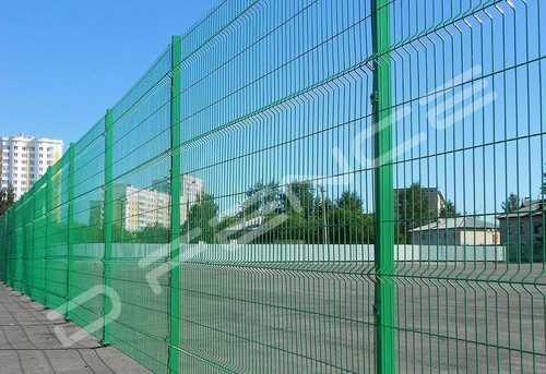Забор 3D сетка, 3д панель 2,7х1,47 м, д.3 мм, Zn