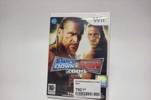 Wii WWE SmackDown vs. Raw 2009 запечатанная