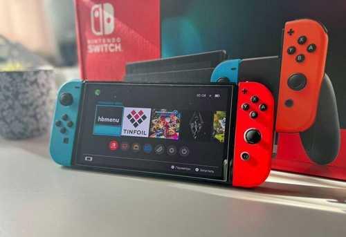 Прошитая Nintendo Switch, Rev 2 (PicoFly), 512GB