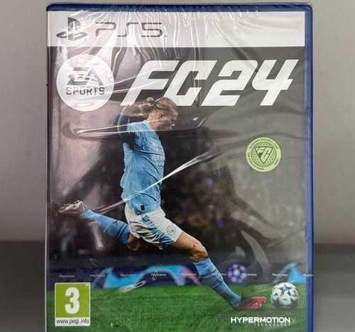 Диск с игрой PS5 FC 24 FIFA 2024 eng