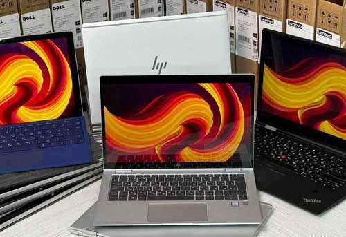 Сенсорные ноутбуки HP Dell Lenovo с гарантией