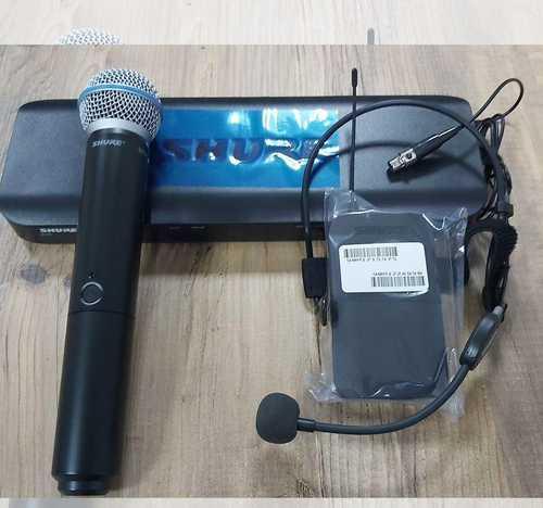 Радиосистема Shure BLX/Beta 58 микрофон гарнитура