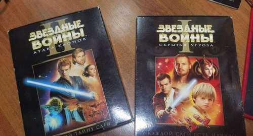 Звёздные войны атака клонов и скрытая угроза VHS