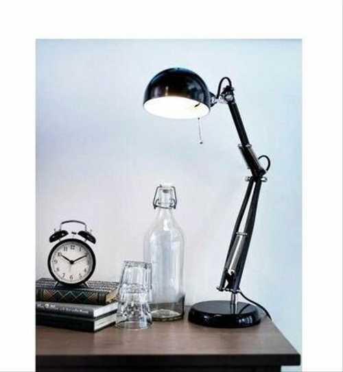 IKEA лампа и часы