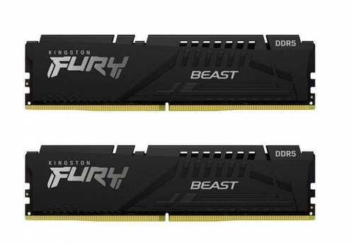 DDR5 Kingston fury Beast Black 32Gb 2x16Gb 5600