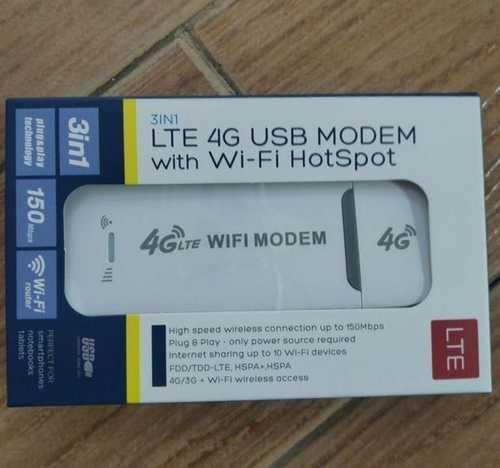 Usb модем 4g wifi роутер под все сим карты