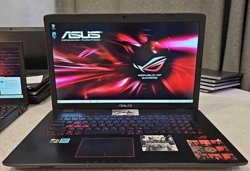 Asus Rog GL752 17" FHD i5-6300HQ 12Gb/256SSD/4Gb