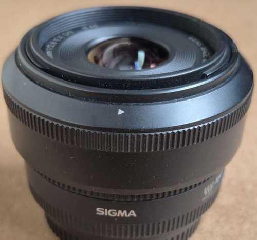 Объектив Sigma DN 19mm