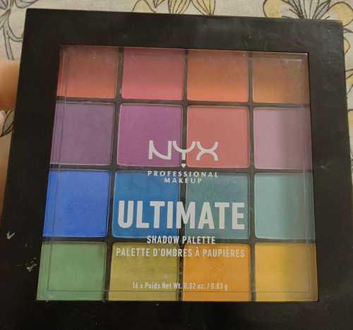 Палетка теней NYX Ultimate Brights