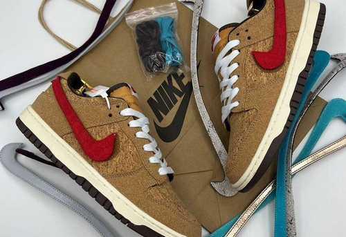 Кроссовки Nike Dunk low "Cork"