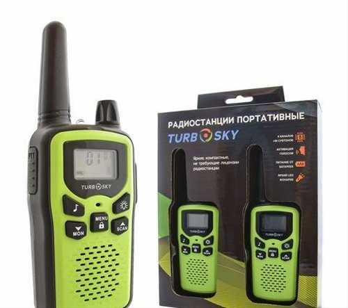 Радиостанции портативные TurboSky T35 green