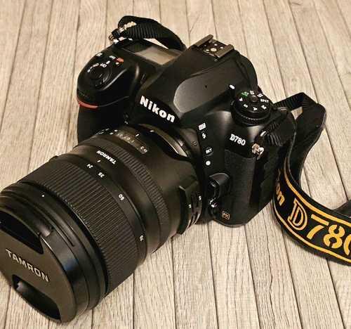 Цифровой фотоаппарат nikon D780 + объектив Tamron