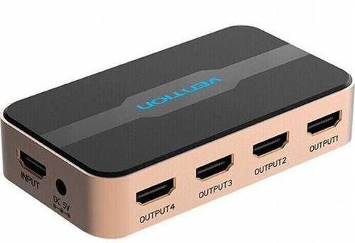 Разветвитель Vention accg0, 1 hdmi вход #244042