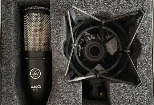 Конденсаторный микрофон AKG p220