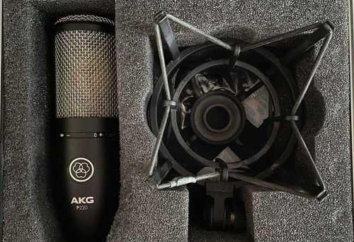 Конденсаторный микрофон AKG p220