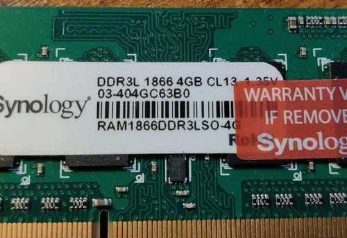Synology 4Gb DDR3L (оригинальный модуль)
