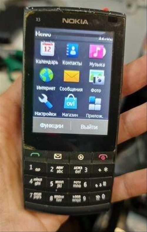 Телефон Nokia X3-02 RM-639 Венгрия, рабочий