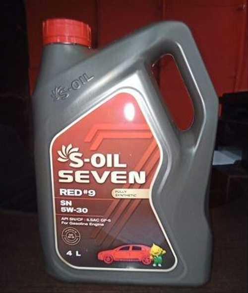  масло S-OIL seven Red 5W-30, Корея | Festima.Ru - Мониторинг .