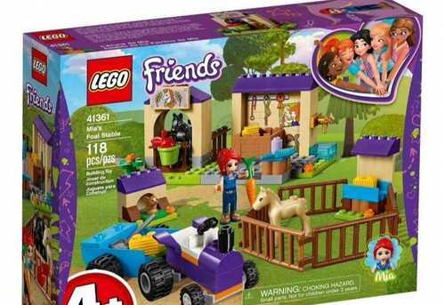 Новый lego Friends 41361 Конюшня для жеребят Мии