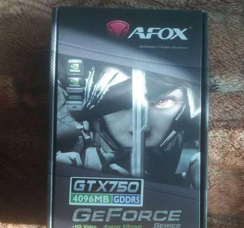 Afox GeForce GTX 750 4 гб