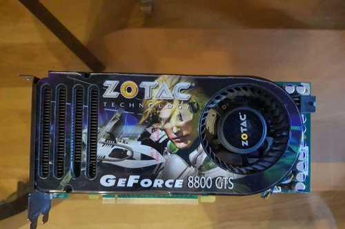 Nvidia geforce 8800 GTS Zotac