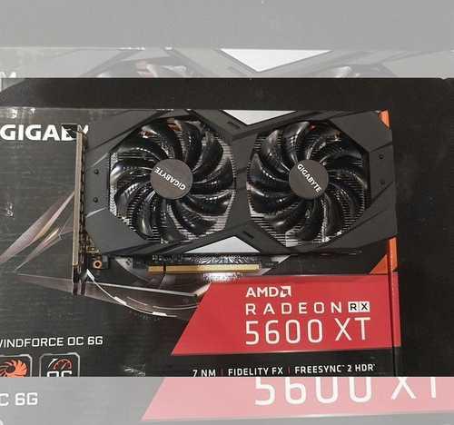 Видеокарта rx 5600 xt