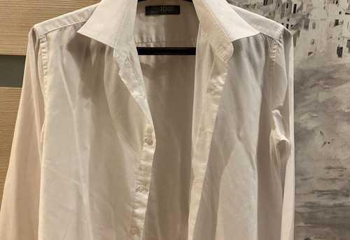 Продам белую школьную рубашку