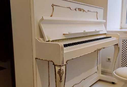 Пианино Petrof Style Rococo P 118 R1 (BU) белое