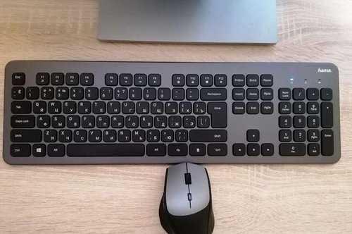 Клавиатура и мышь беспроводные Hama KMW-700