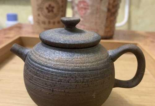 Чайник глиняный в японском стиле 120 мл